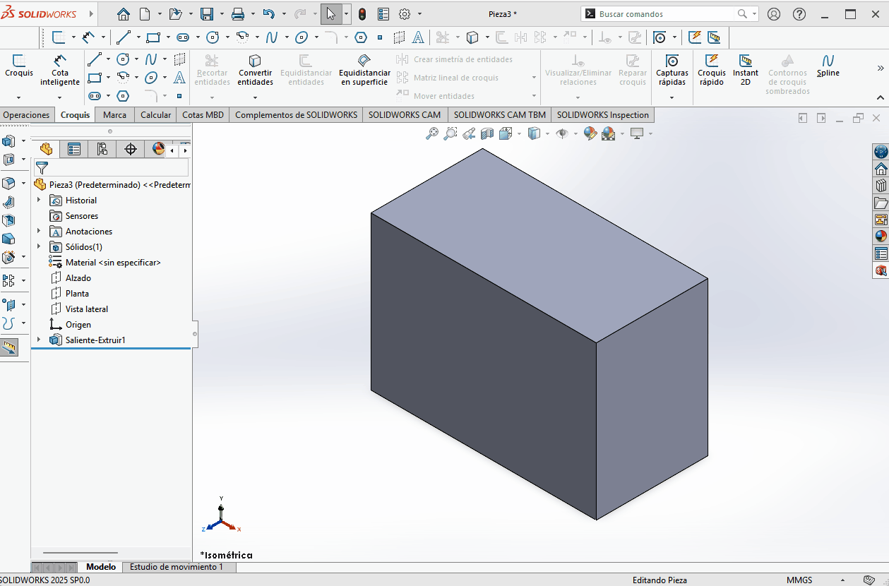 UTSC-SolidWorks: Modulo 4 - Croquis (Perspectivas estándar en ...